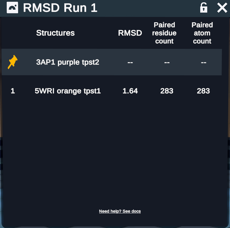 Superimpose Proteins | Docs