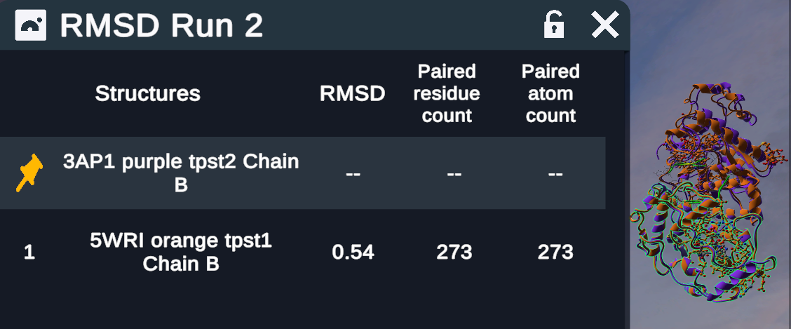 Superimpose Proteins | Docs